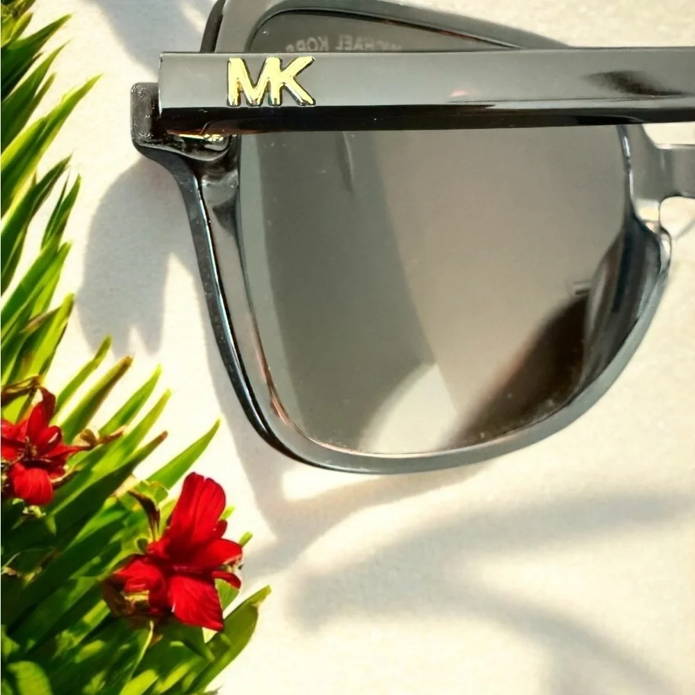 Michael Kors | Accessories | Michael Kors Black Frame Sunglasses With ...